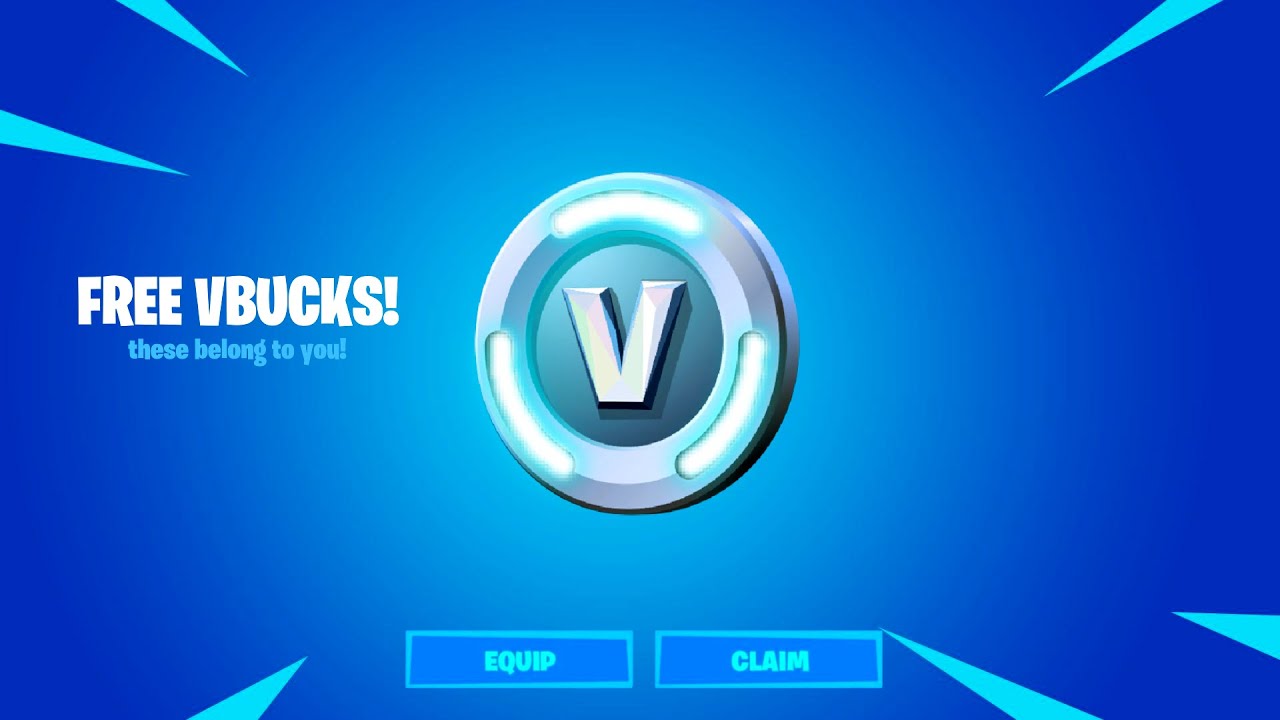 FREE VBUCKS 😍 - YouTube