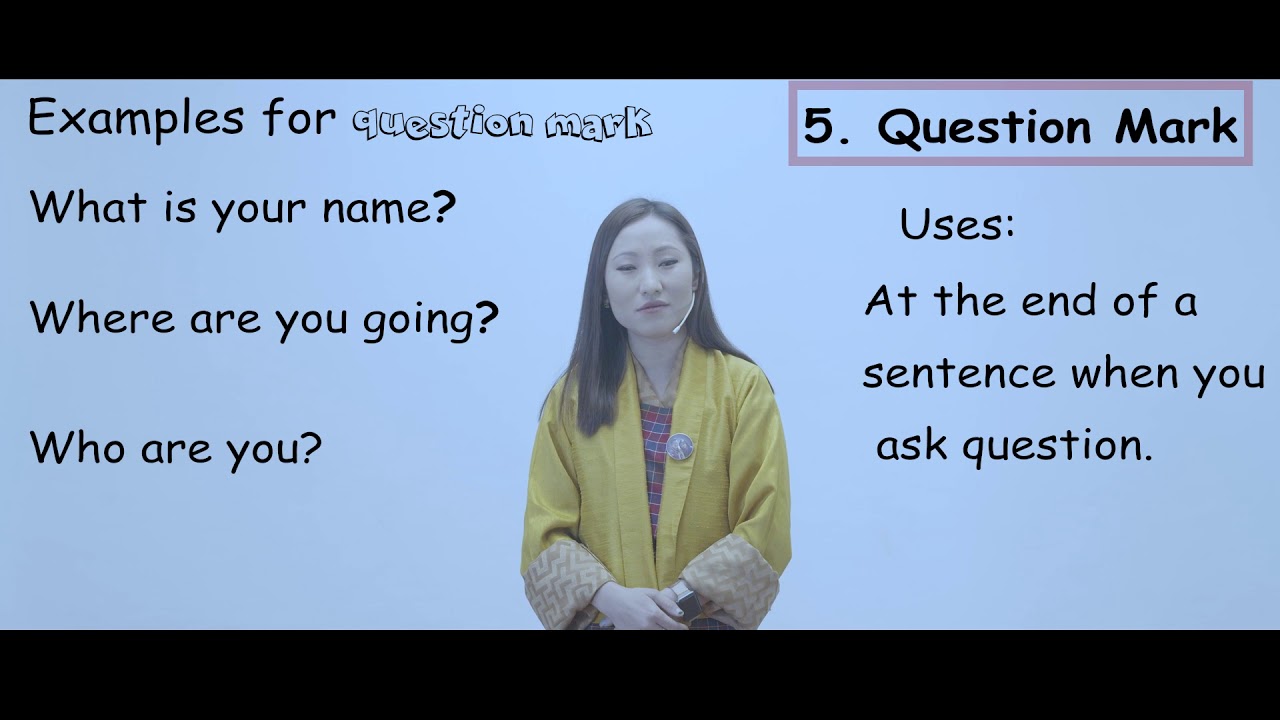 English Key Stage 1 : Punctuation - YouTube