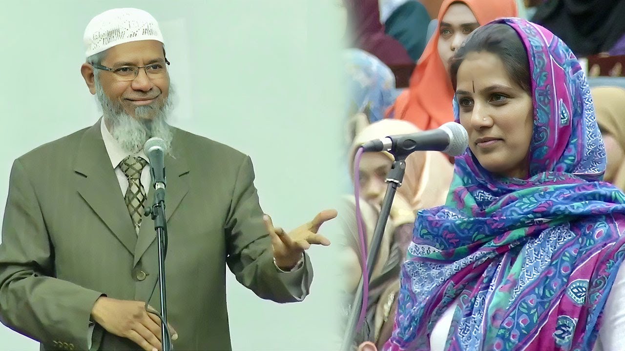 Cute Hindu PHD Scholar Challenged dr zakir naik and then this happened ...