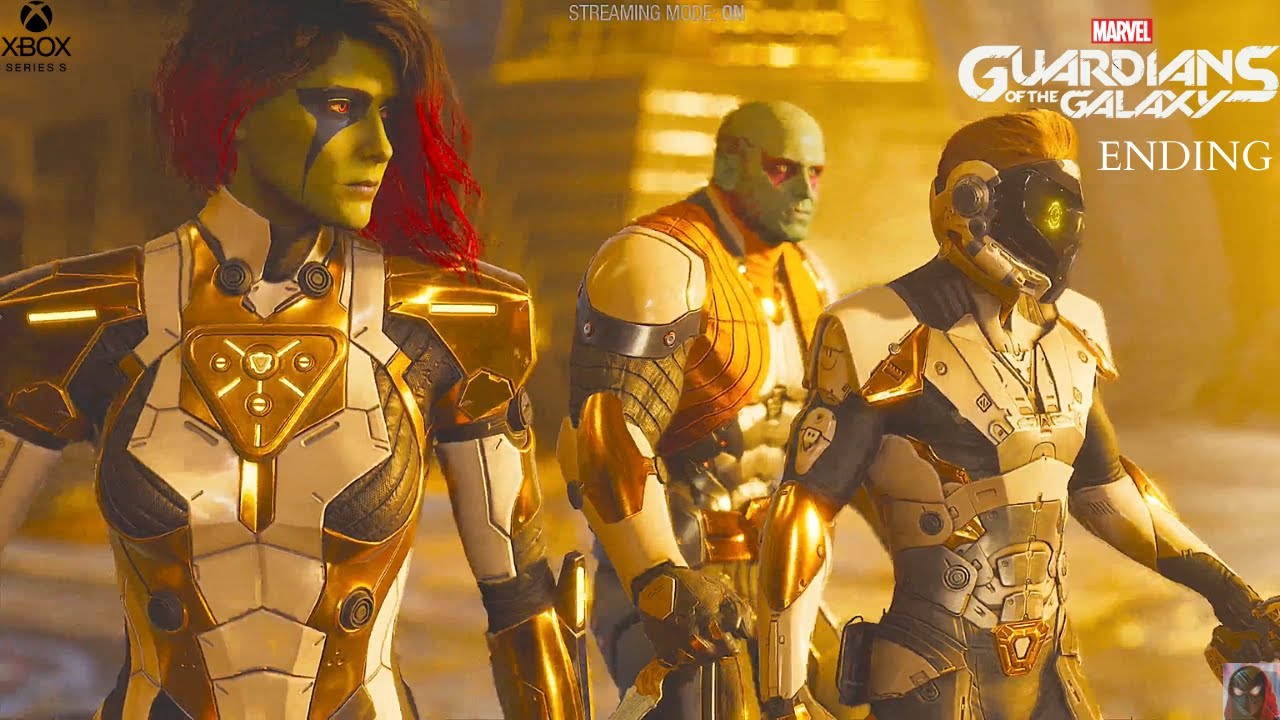 The End of the Galaxy (Ending) - Marvel's Guardians of the Galaxy Xbox ...