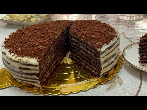 Спартак торт. Шоколадтай медовик. Шоколадтай торт. Монгол жор. Spartak tort.