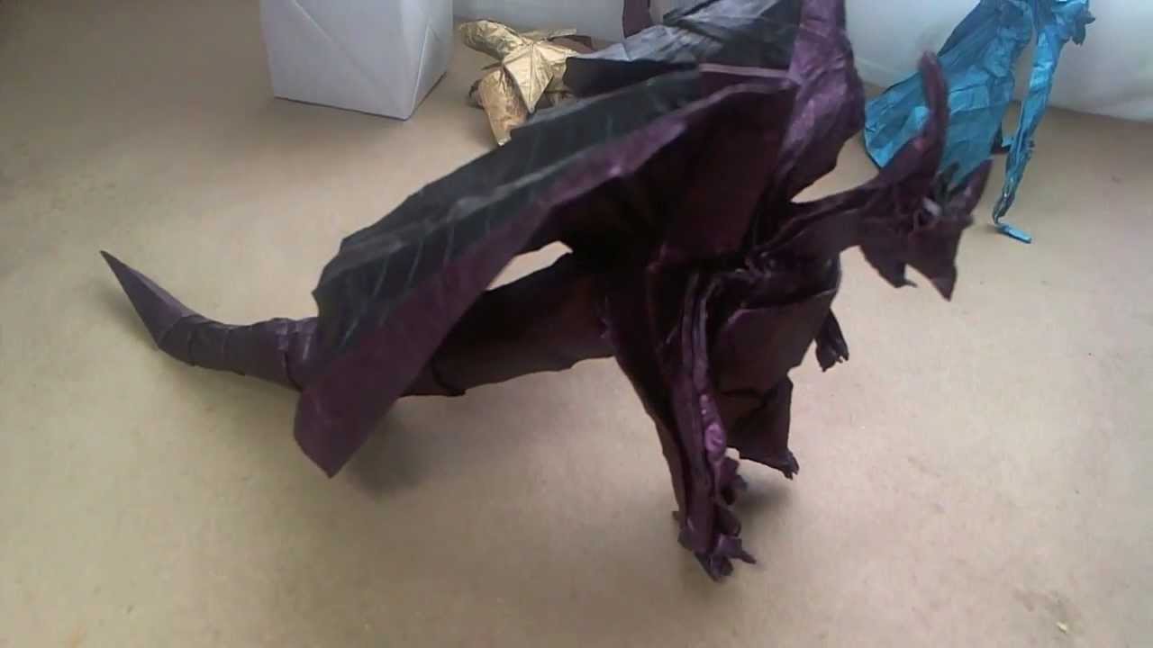 Origami Bahamut Satoshi Kamiya - YouTube