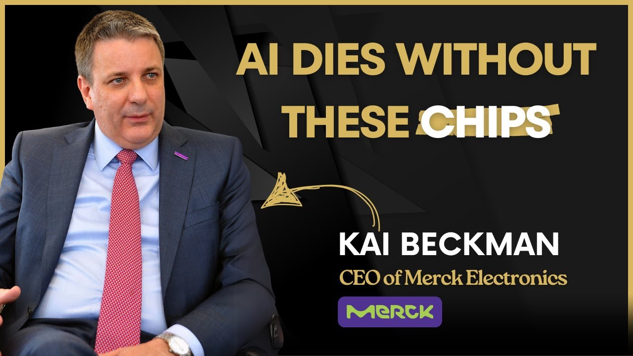 AI and Chips with Kai Beckman, CEO of Merck Electronics - YouTube