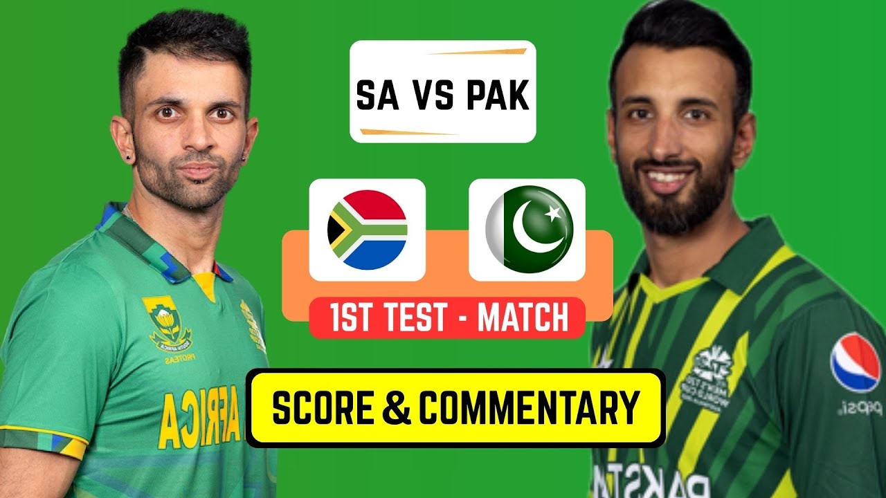 🔴 Live: Pakistan Vs South Africa – 1st Test | Live Scores & Commentary ...