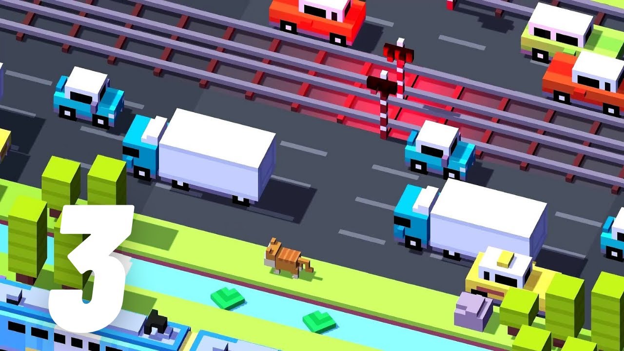 Crossy Road Full Gameplay Walkthrough 3 | crossy Road all level android ...