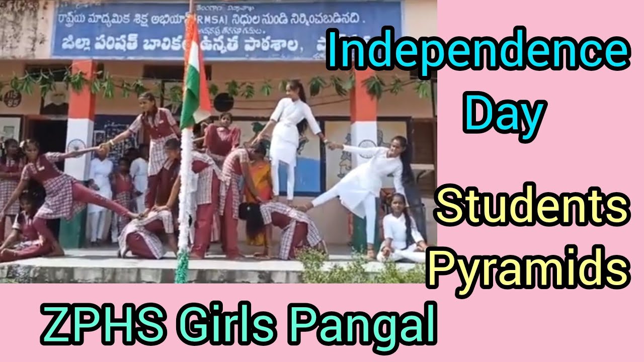Independence Day / Students Pyramids - YouTube