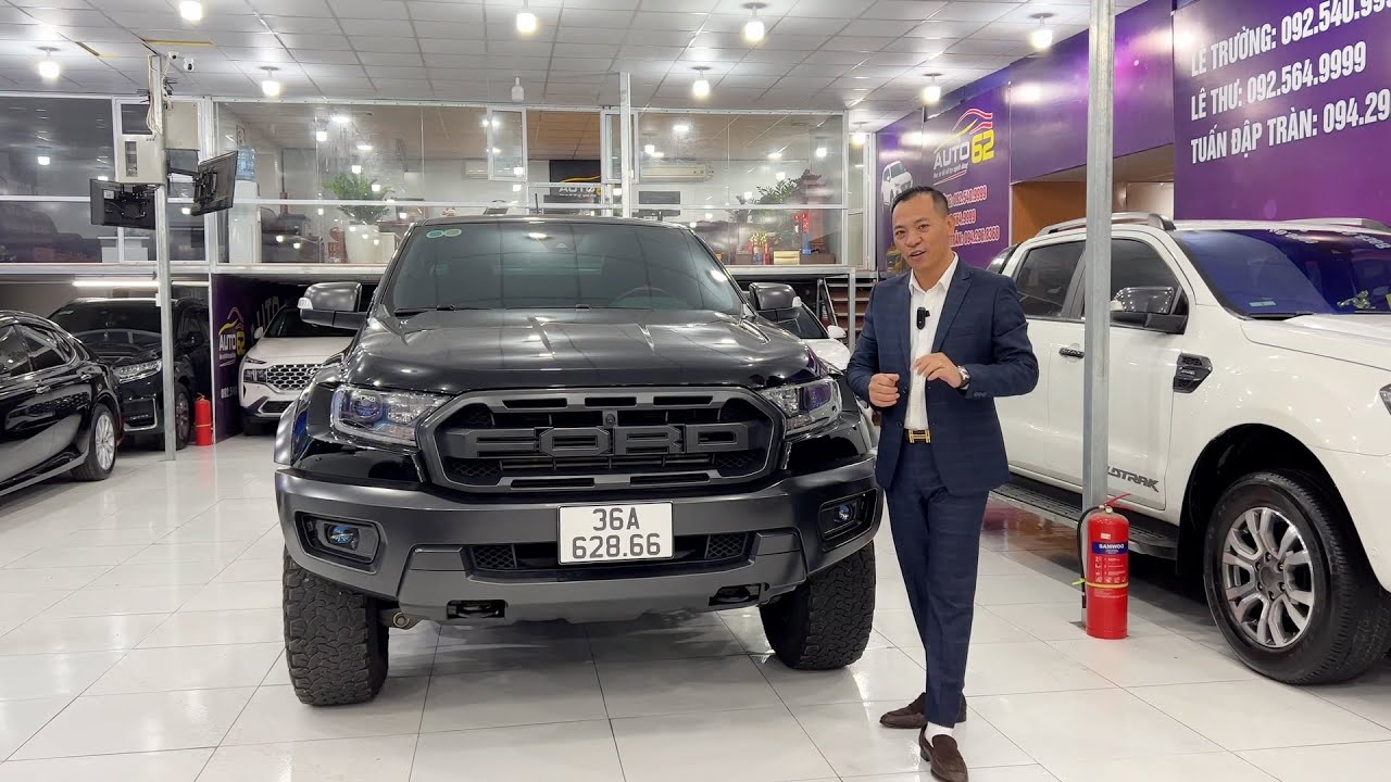 Bán Ford Ranger Raptor 2021 xe ô tô cũ bán tải lên nhiều đồ chơi - YouTube