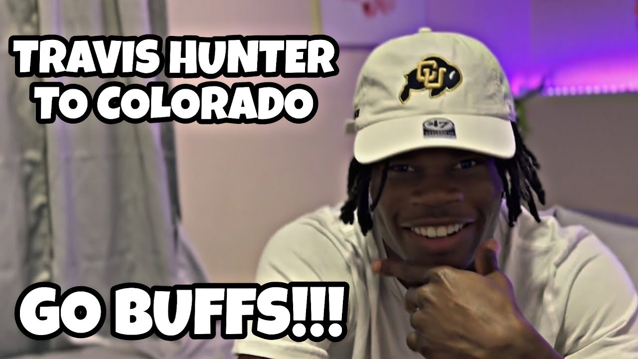 Travis Hunter COMMITS to COLORADO with Deion Sanders (My Reaction ...