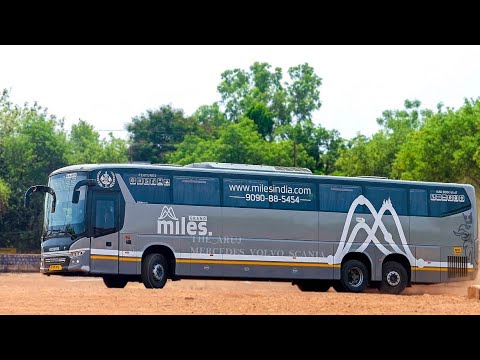 2 Crore Bus | Miles | Scania | MultiAxle AC Semi Sleeper | Shivpuri ...