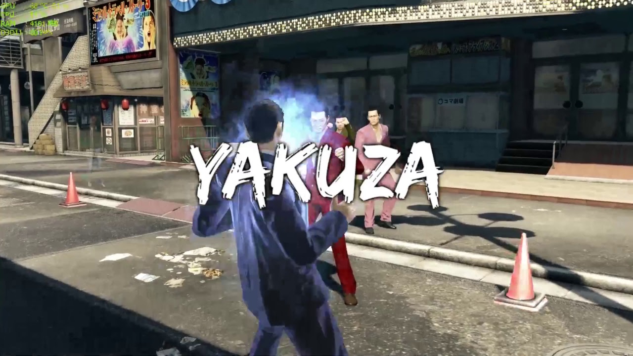 Yakuza 0 pc Gameplay 4k Gtx 1080 - YouTube