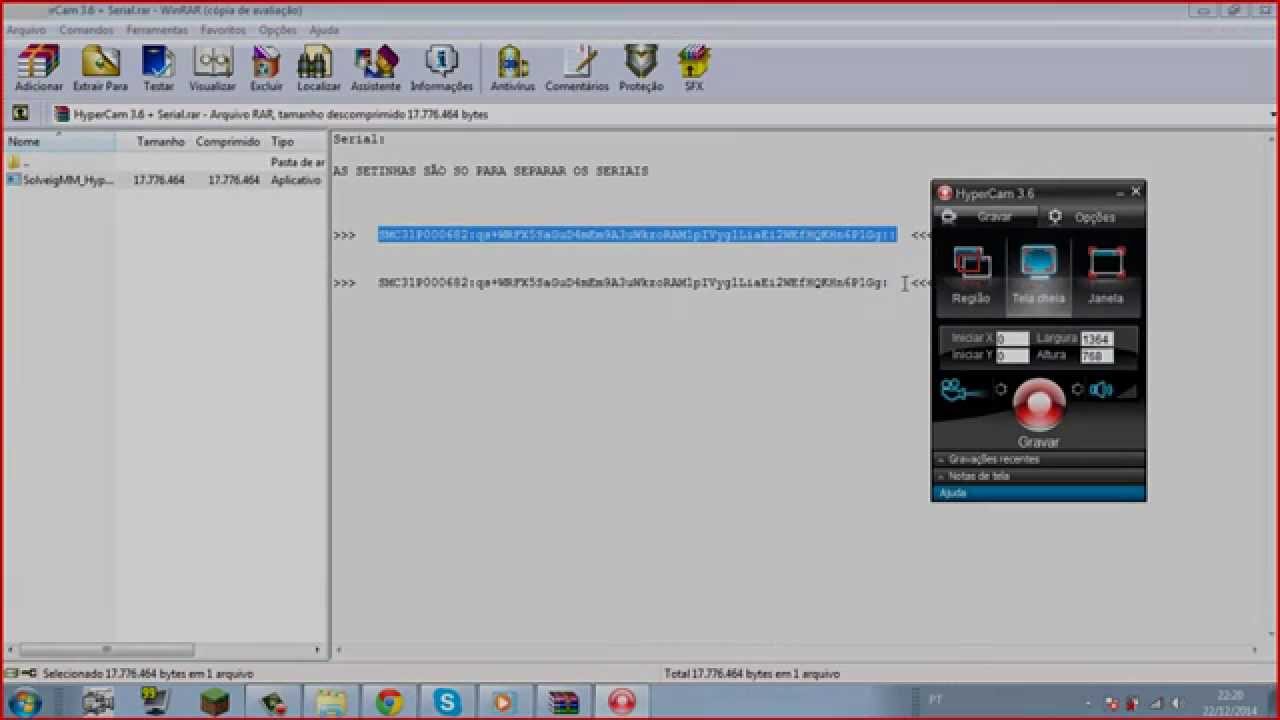 Tutorial: Como instalar e crakear o HyperCam 3. [HD] - YouTube