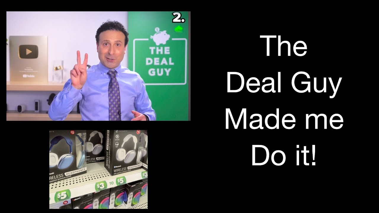 The Deal Guy Dollar Tree Made me do it - YouTube