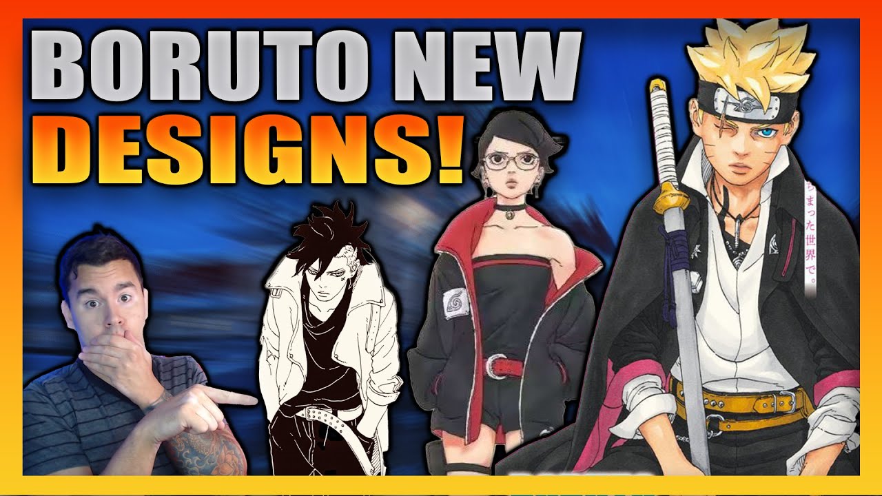 BORUTO CHARACTERS NEW DESIGN!!! - YouTube
