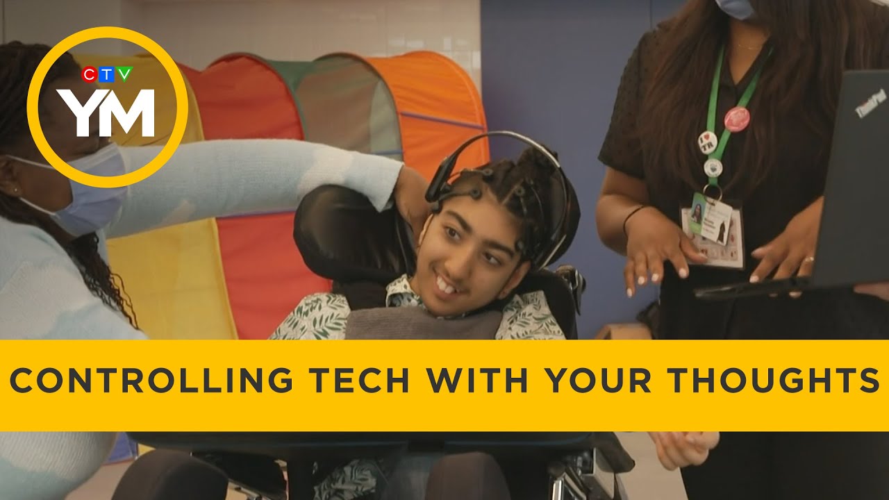 Device allows people to control technology with thoughts | Your Morning ...