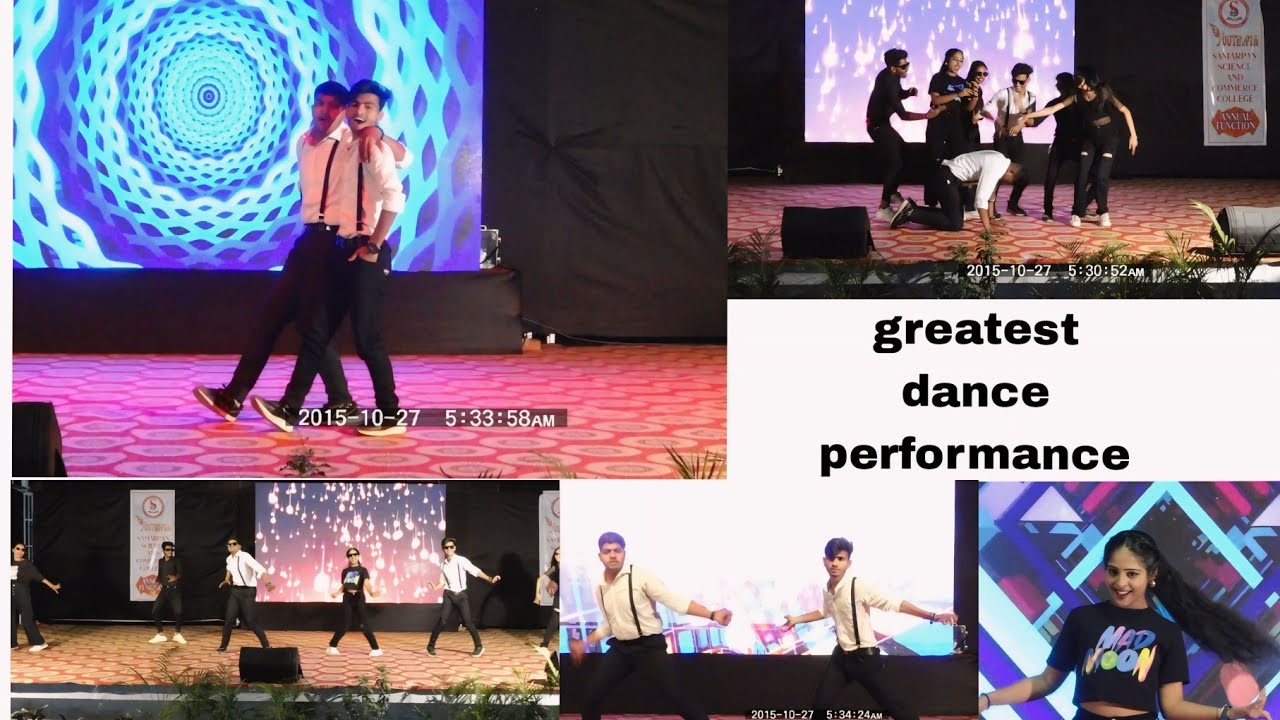 Annual function dance performance boys and girls natu natu ,chaleya, kala chashma,mere nasib etc ...