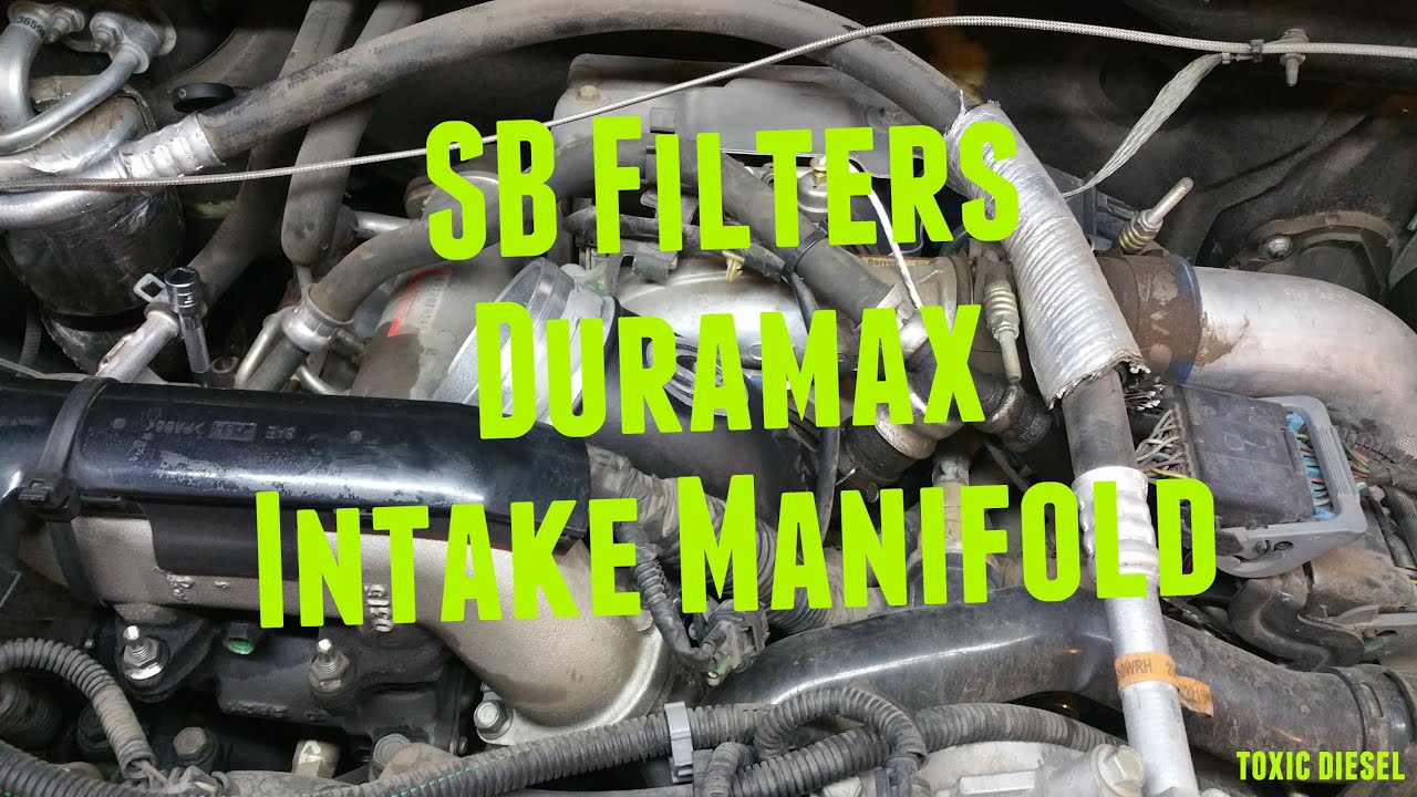 Duramax Intake Manifold by SB Filters - YouTube