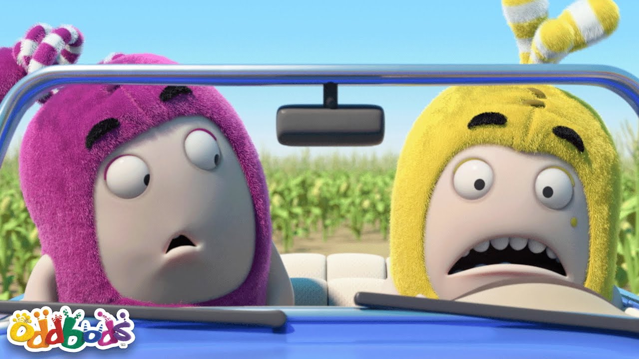Road Trip | BEST OF NEWT 💗 | ODDBODS | Funny Cartoons for Kids - YouTube