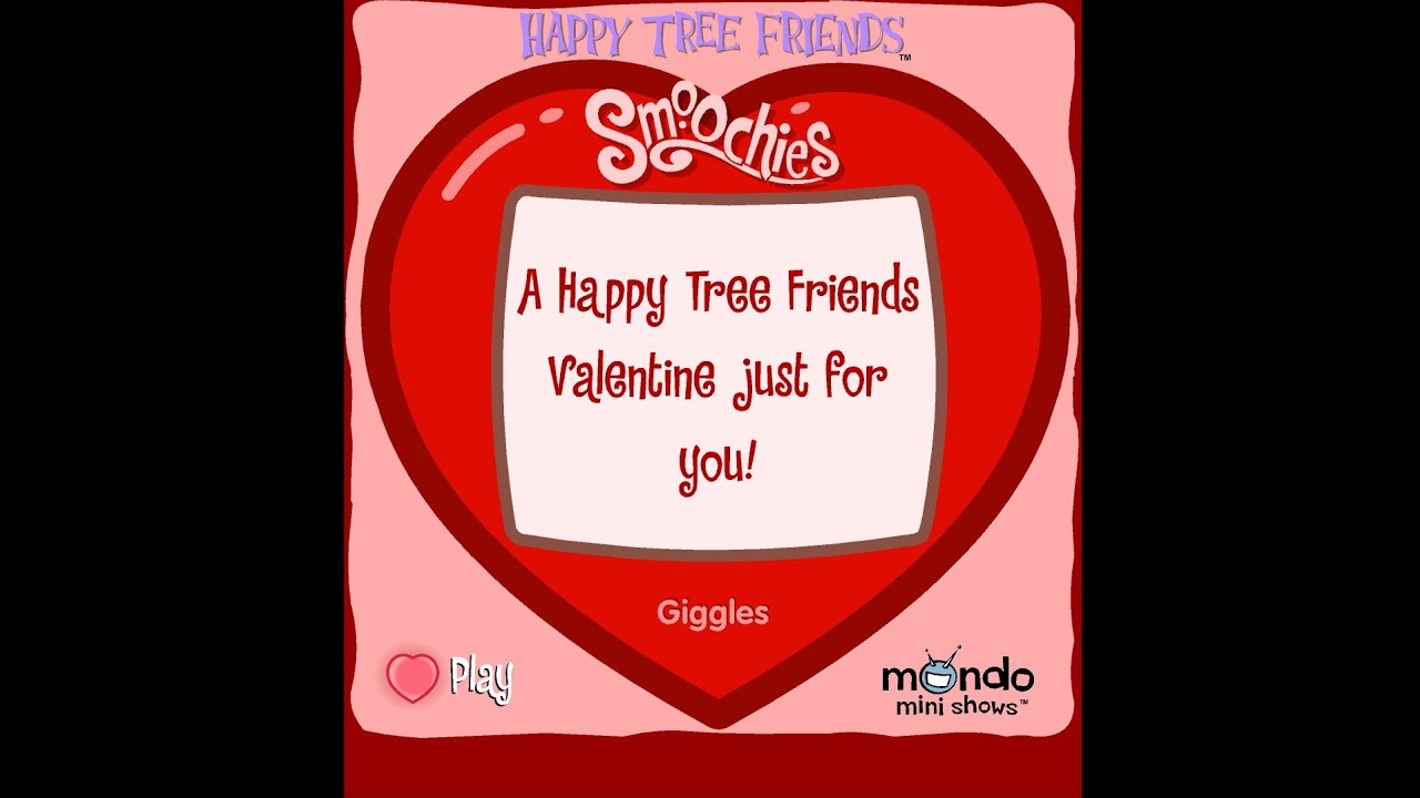 Playing to Happy Tree Friends: Giggles' Valentine Smoochie - YouTube