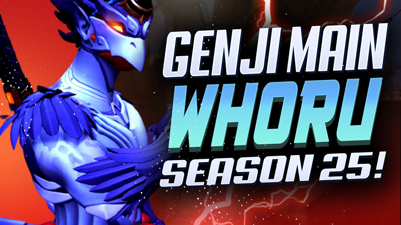 WHORU TOP 500 GENJI AND TRACER MAIN! [ OVERWATCH SEASON 25 ] - YouTube
