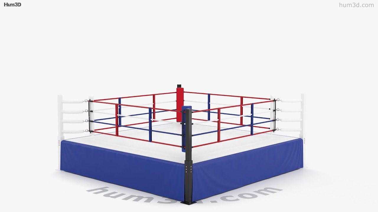 Boxing Ring 3D model by 3DModels.org - YouTube