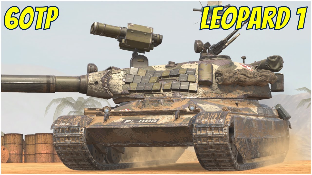 60TP & Leopard 1 WoT Blitz - YouTube