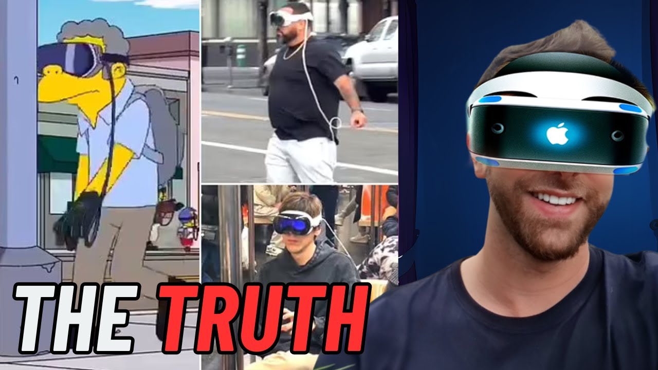 The Truth About How Did The Simpsons Predict Apple Vision Pro. - YouTube