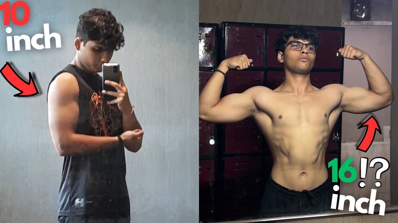 How I Grew my Arms by 6 Inches with Just 4 Exercises: The Ultimate Arm ...