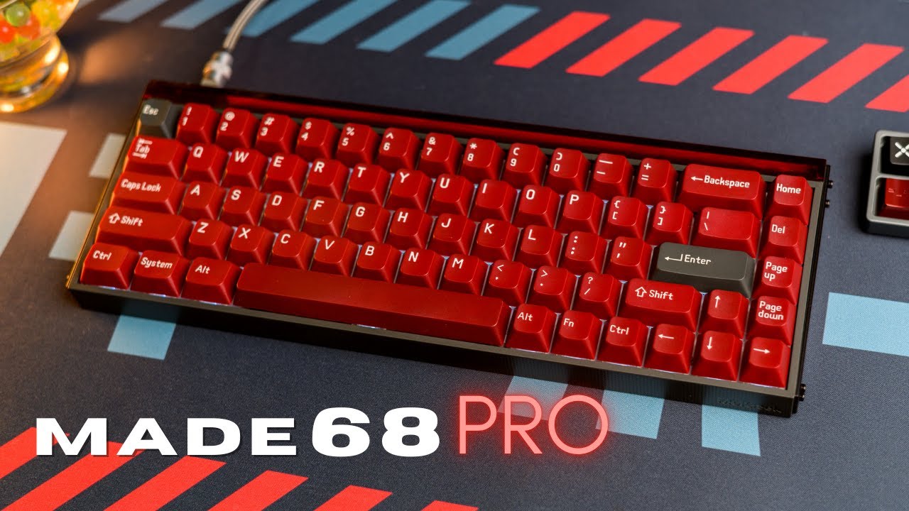 It's Fire.. Made68 Pro by Melgeek - YouTube