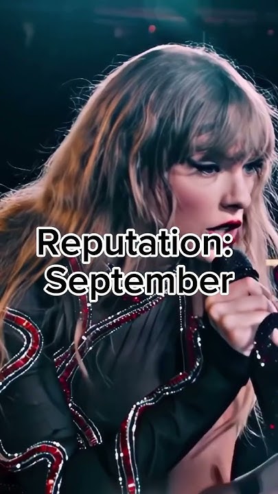 Taylor swift albums as months of the year #musician #taylorsversion ...