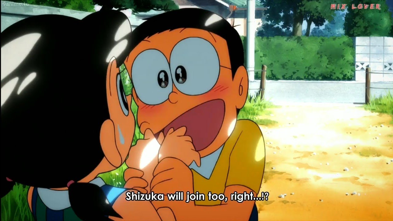 shizuka is crying for love 😱 | Bur Nobita Does not 🚫 care for shizuka ...