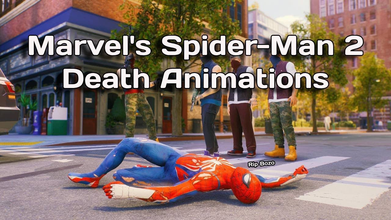 Marvel's Spider-Man 2 Death Animations - YouTube