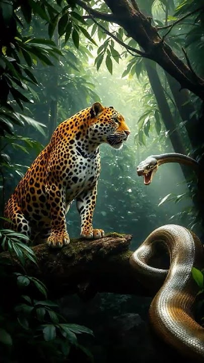 Jaguar vs. Giant Python 🐆🐍– Ultimate Jungle Battle! (You Won’t Believe ...