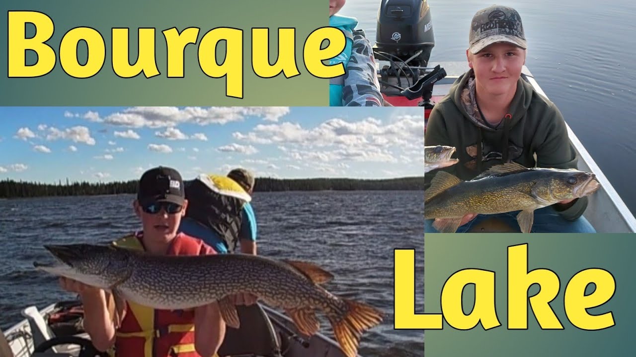 Bourque Lake Alberta | Camping and Fishing for Walleye and Pike - YouTube