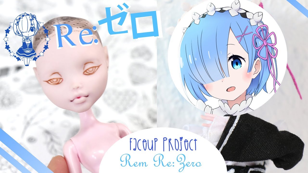 Rem - {Monster High Repaint} - Re:Zero - YouTube