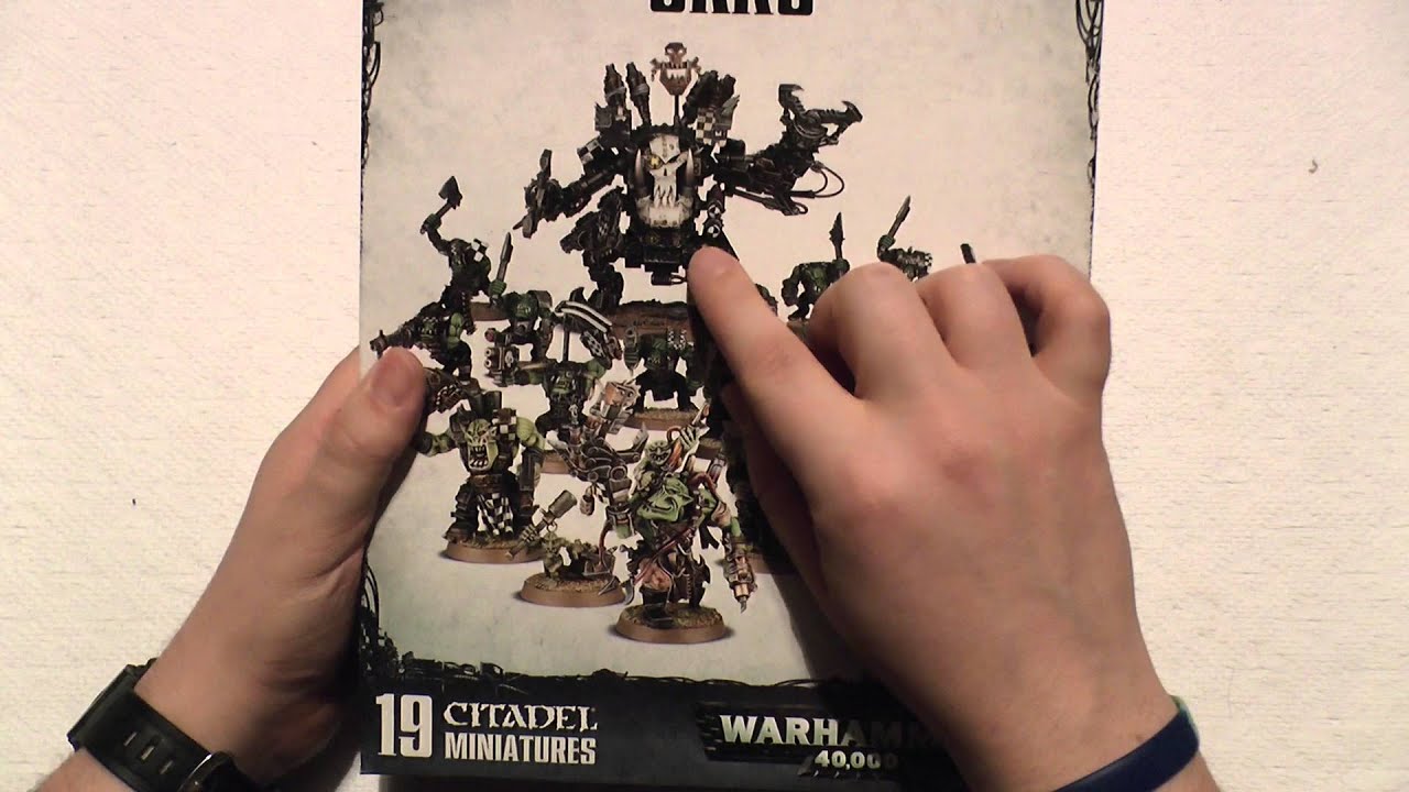 Orks "start collecting" boxset - Unboxing (WH40K) - YouTube