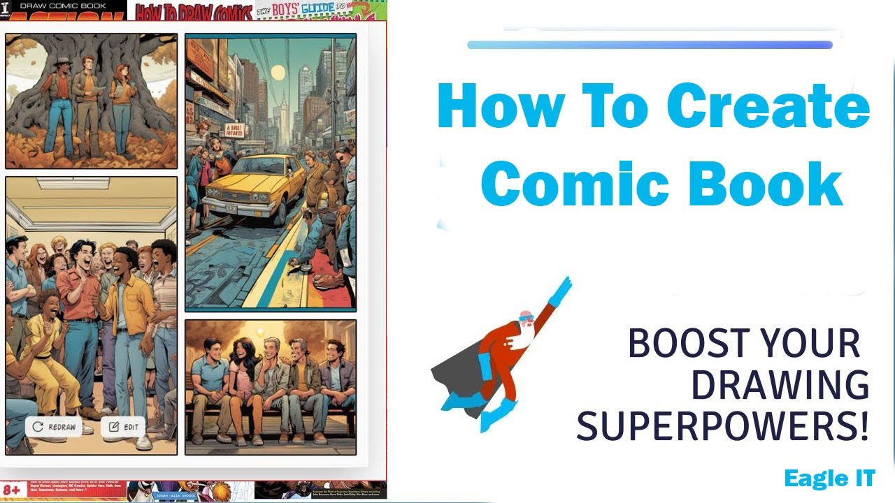 How to Create Your Own Comic Book from Scratch | Step-by-Step Tutorial ...