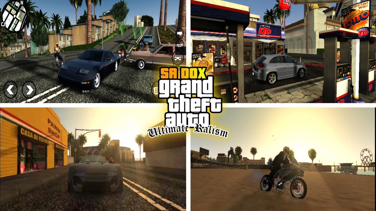 Gta Sa: Ultimate Realism + SADOX (Android) - YouTube