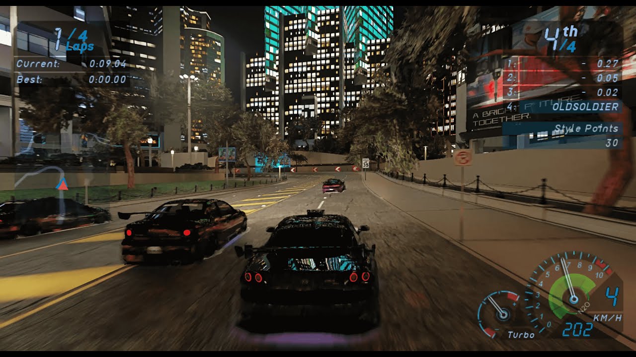 Need for Speed Underground | Mazda RX-7 TURBO | TOO FAST TO HANDLE | 4K ...