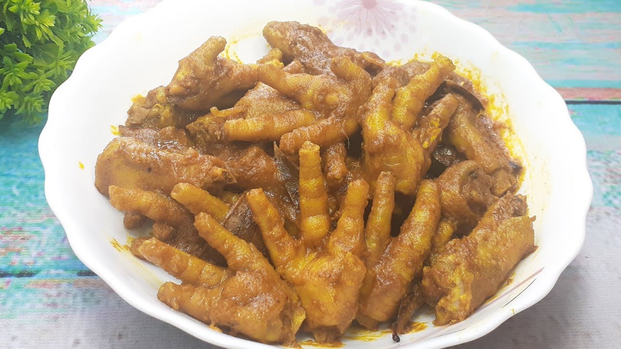 মুরগির পা ভুনা রেসিপি। সবচেয়ে সহজে মজাদার ভাবে মুরগির পা ভুনা। Murgir ...
