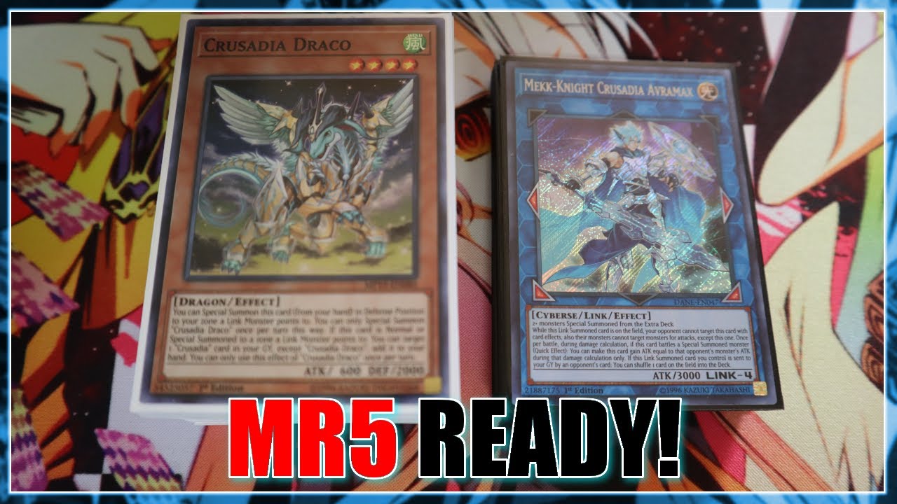Yugioh COMPETITIVE Crusadia Guardragon Deck Profile April 2020 ~NEW ...