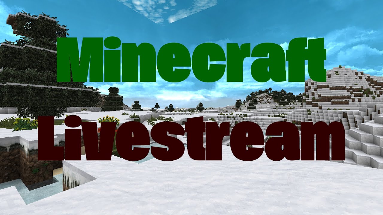 Minecraft Livestream | Road to 1100 Abos | Stardestroyer Lp - YouTube