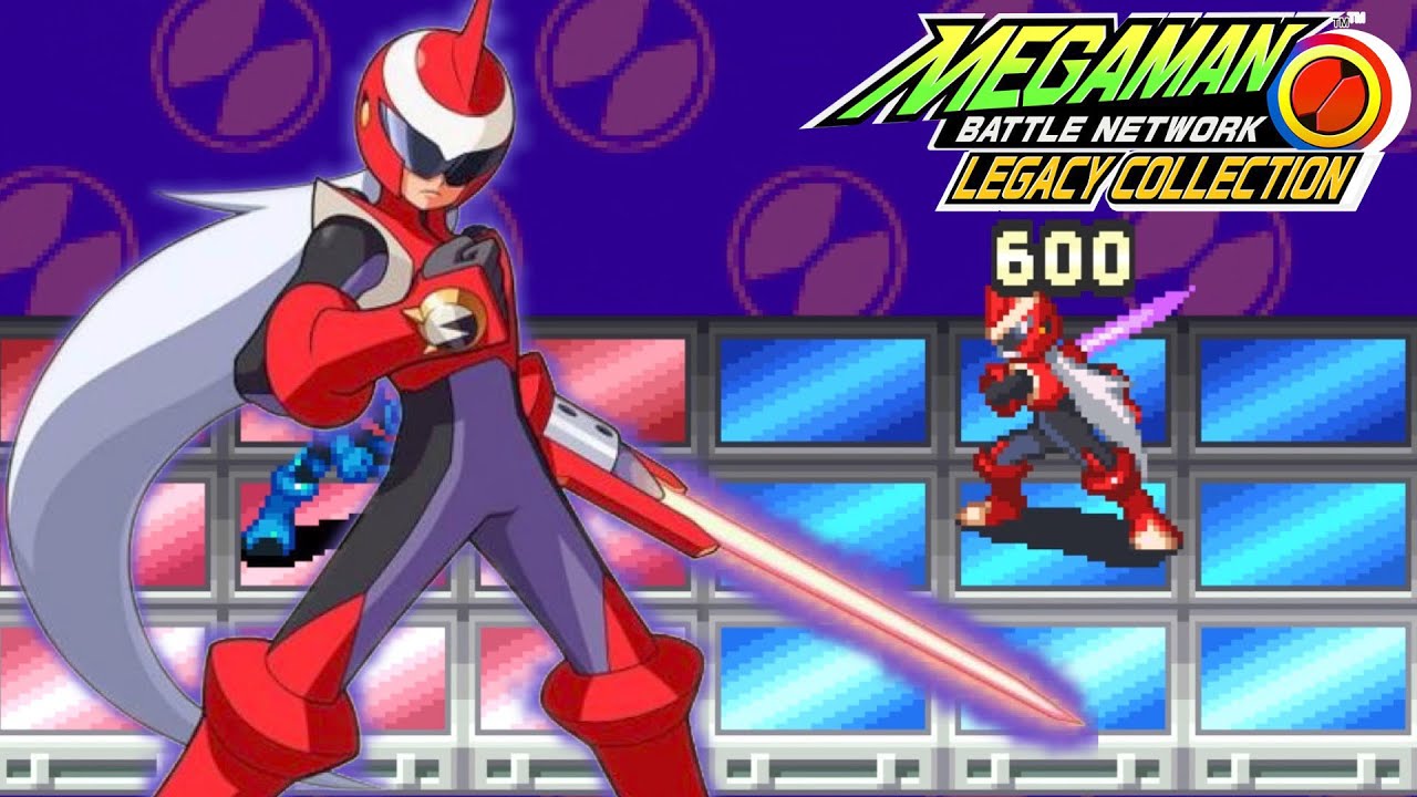 [Boss] ProtoMan V2 - Megaman Battle Network Legacy Collection (Switch ...
