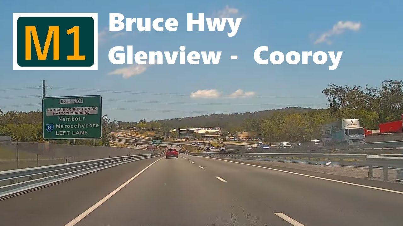【Sunshine Coast Drive】 M route1 Bruce Hwy Glenview,SH6 - Cooroy, SH6 ...