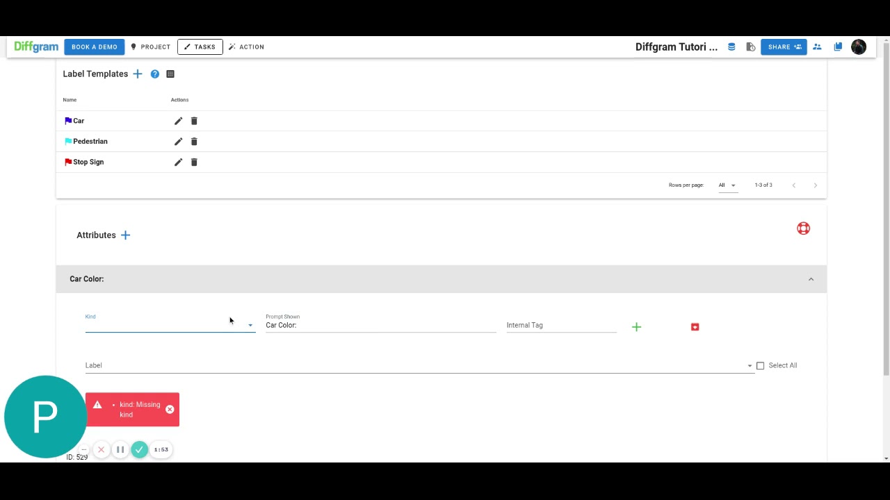 How to Create, Manage and Use Labels and Attributes in Diffgram - YouTube