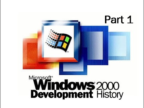 The Development of Windows 2000 - Part One - YouTube