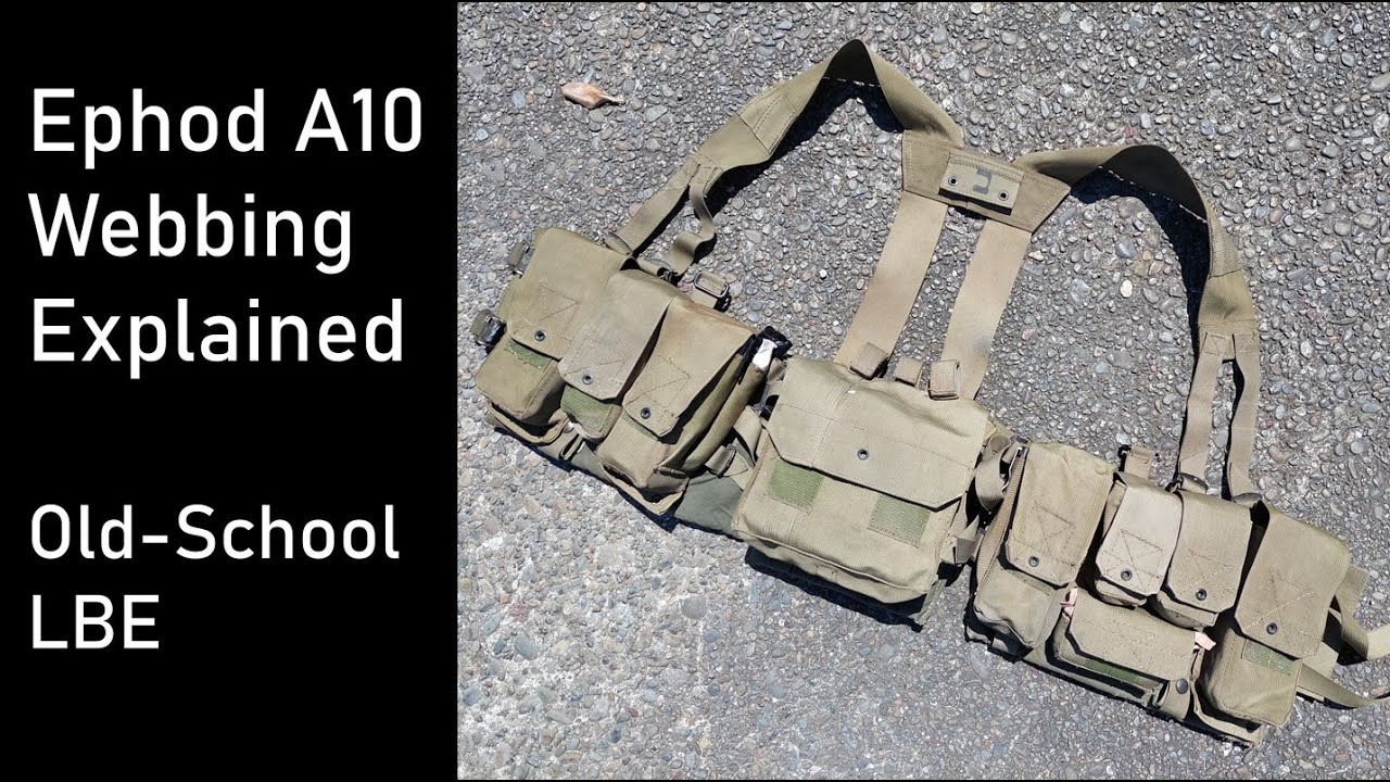 Ephod A10 Webbing Explained: Old-School Load Carrying Done Right - YouTube