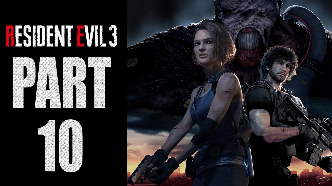 RESIDENT EVIL 3 REMAKE (RE3: NEMESIS) Walkthrough Gameplay - Part 10 ...