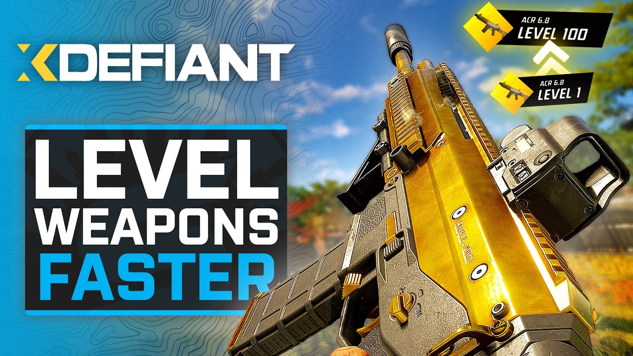 The TRUTH about weapon levelling in XDefiant... - YouTube