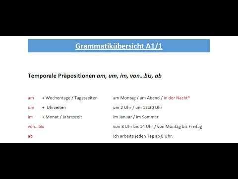 Pregled Gramatike A1/1 - 5.dio