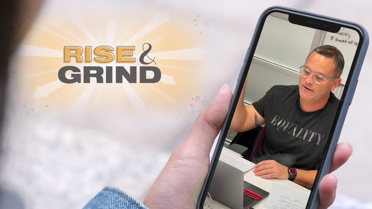 RISE & GRIND with Chris Cicchinelli - YouTube